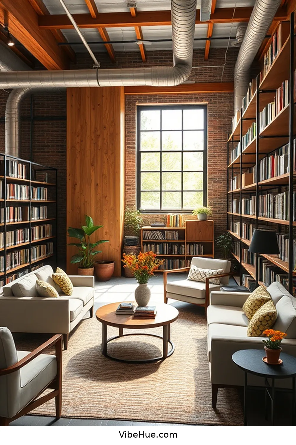 18 Ways to Create a Spring Library in Industrial Style - Vibe Hue