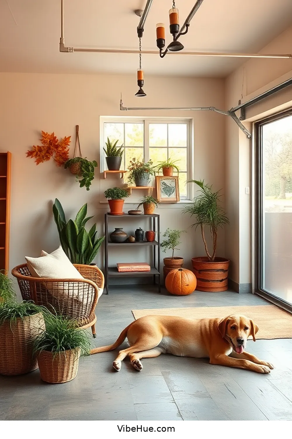 19 Ways to Create a Cozy Fall Garage in Modern Farmhouse Style - Vibe Hue