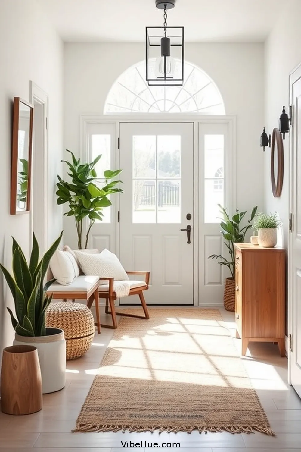 23 Essential Elements for a Year-Round Modern Farmhouse Entryway Style ...