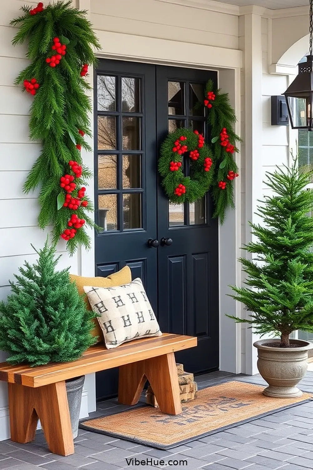 Create a Winter Entryway in Modern Farmhouse Style - Vibe Hue